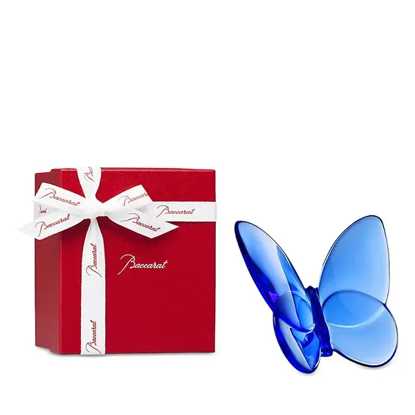 THE MARTHA, BY BACCARAT 2.5 Lucky Crystal Butterfly - Sapphire