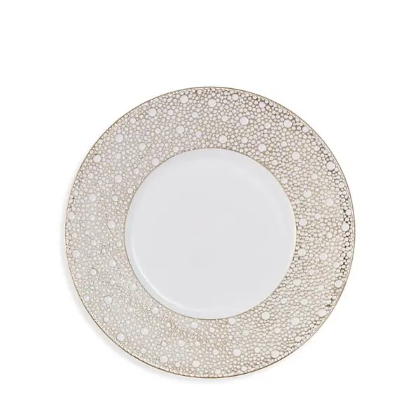 Bernardaud Ecume Mordore Salad Plate - White