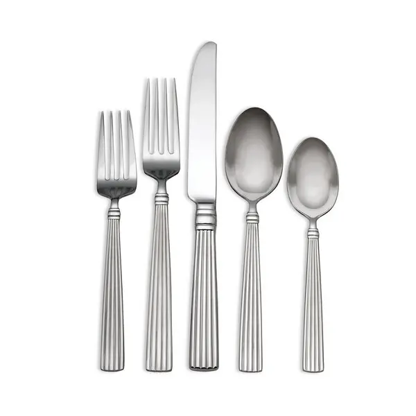 REED & BARTON Crescendo Ii Stainless Steel 65 Piece Flatware Set, Service For 12