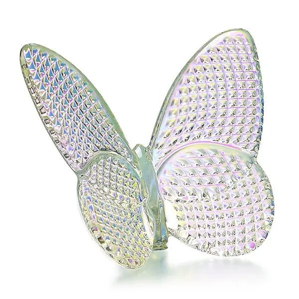 THE MARTHA, BY BACCARAT 2.5 Lucky Crystal Butterfly - Iridescent Diamant