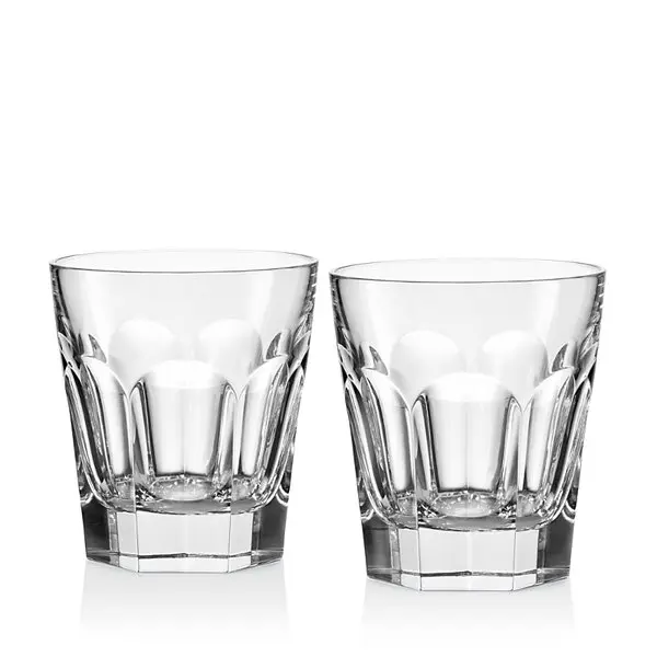 THE MARTHA, BY BACCARAT Harcourt 1841 Old Fashioned Glass, Set Of 2 - No Color