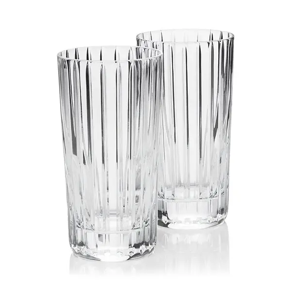 THE MARTHA, BY BACCARAT Harmonie Highballs, Set Of 2 - Clear