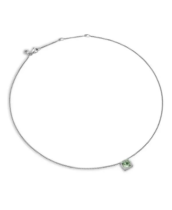 David Yurman Chatelaine & Diamond Pendant Necklace