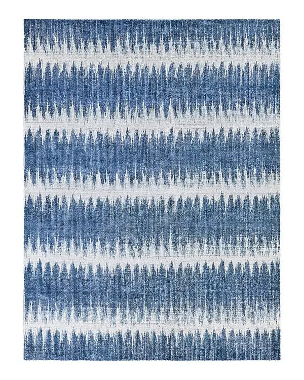 EXQUISITE RUGS Chroma Er4808 Area Rug, 6' X 9 - Navy