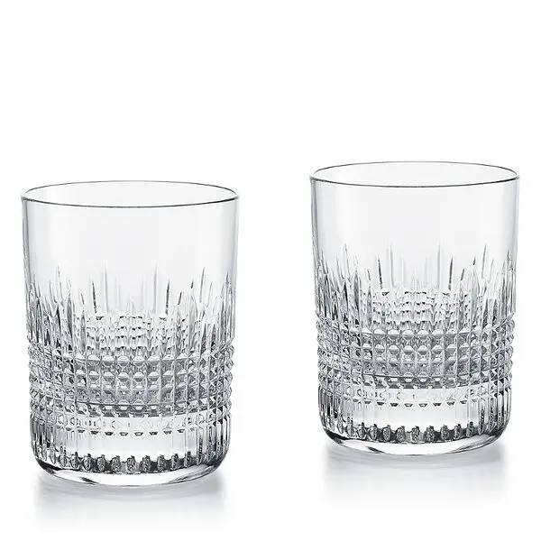 THE MARTHA, BY BACCARAT Nancy Tumbler #3, Set Of 2 - Clear
