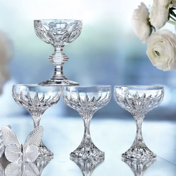 THE MARTHA, BY BACCARAT Massena Champagne Coupe, Set Of 2