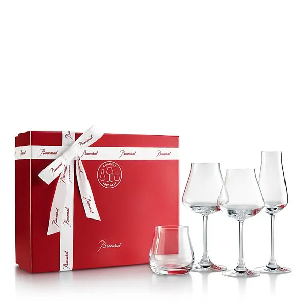 THE MARTHA, BY BACCARAT Degustation Glassware, Set Of 4 - Clear