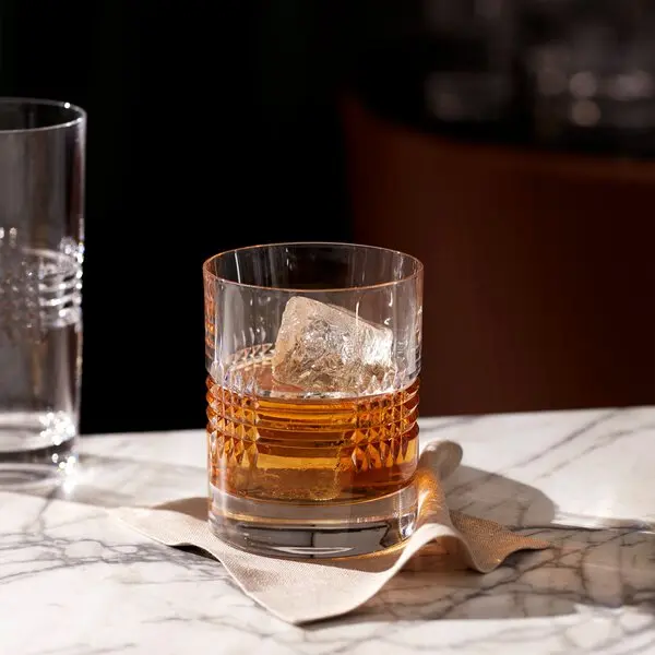 REED & BARTON Sloane Double Old Fashioned Glasses, Set Of 4