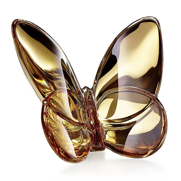 THE MARTHA, BY BACCARAT 2.5 Lucky Crystal Butterfly - Gold