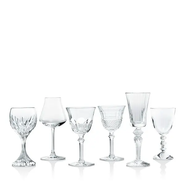THE MARTHA, BY BACCARAT Box Of Wine Glasses, Set Of 6 - Clear