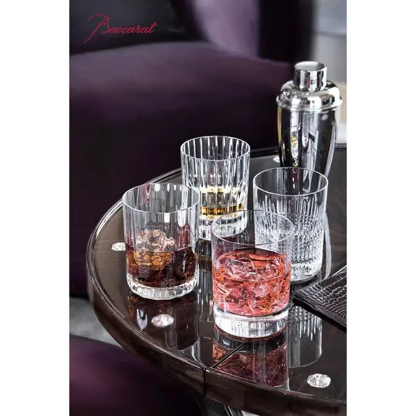 THE MARTHA, BY BACCARAT 4 Elements Double Old Fashioned Glass, Set Of 4