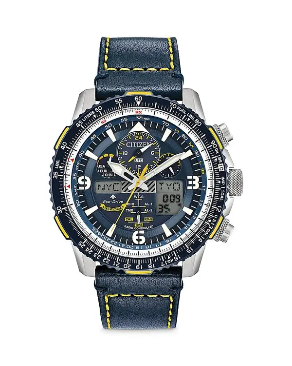 Citizen Eco-drive Promaster Skyhawk A-t Chronograph 45mm - Blue