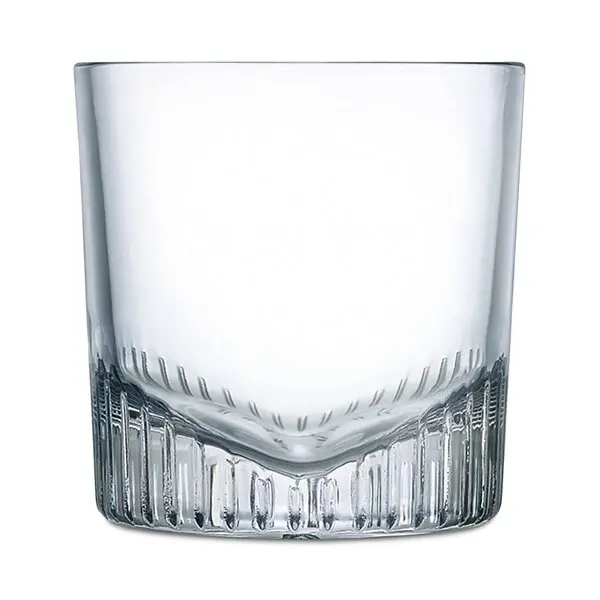 NUDE GLASS Caldera Whisky Double Old Fashioned Glass, Set Of 4 - Clear