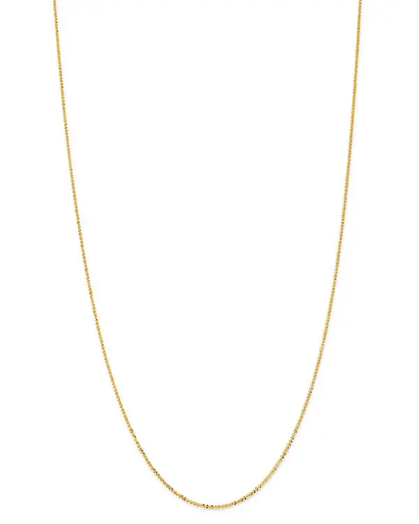 Bloomingdale'S 14k Yellow Crossover Link Chain Necklace - Gold