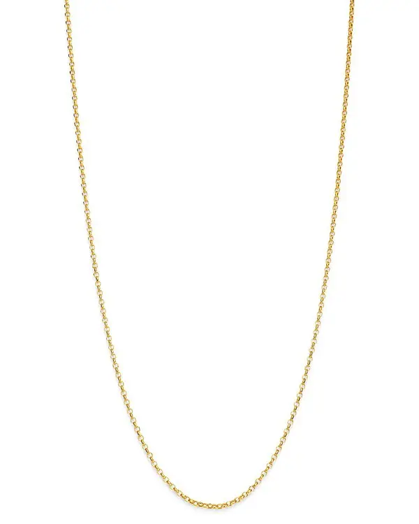 Bloomingdale'S Round Link Chain Necklace In 14k Yellow - Gold