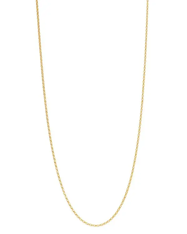 Bloomingdale'S 14k Yellow Round Rolo Chain Necklace - Gold
