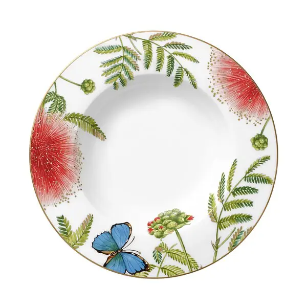 VILLEROY & BOCH Amazonia Anmut Rimmed Soup Bowl - Multi