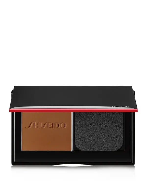 SHISEIDO Synchro Skin Self-refreshing Custom Finish Powder Foundation - Suede (deep With Golden Undertones)