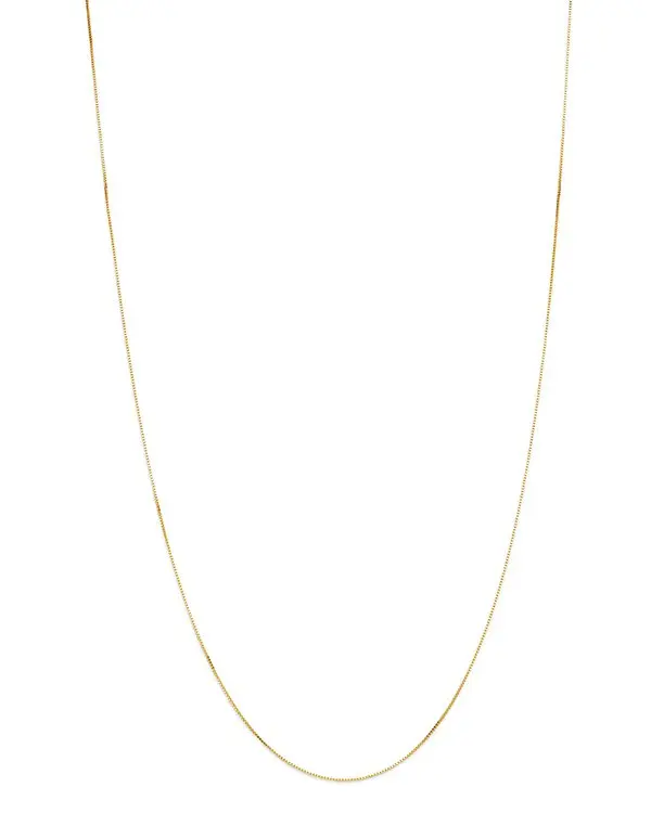 Bloomingdale'S 14k Yellow Box Link Chain Necklace - Gold