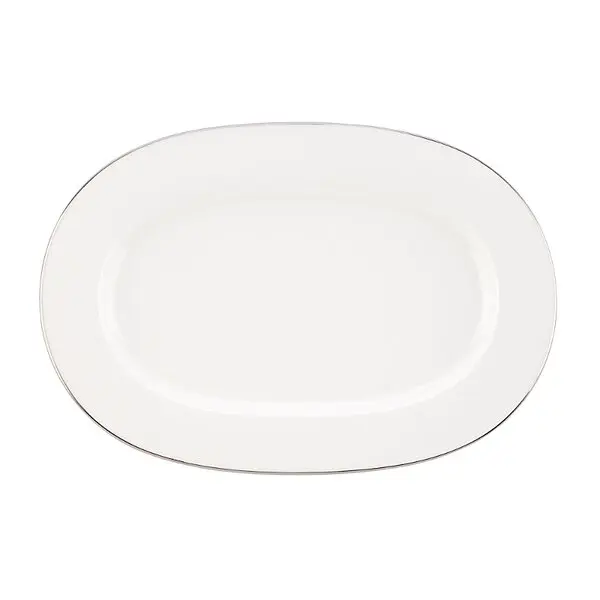 VILLEROY & BOCH Anmut Platinum No. 1 Oval Platter - No Color