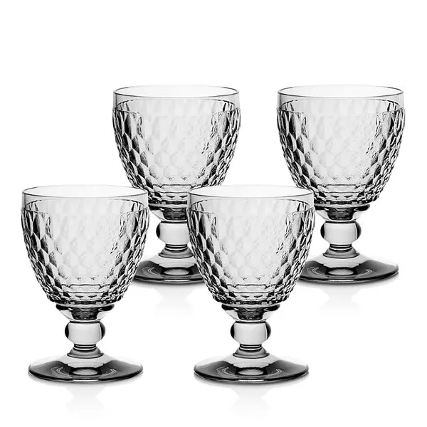 VILLEROY & BOCH Boston Claret Glass, Set Of 4 - Smoke