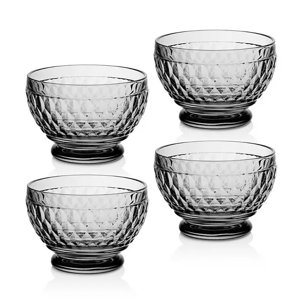 VILLEROY & BOCH Boston Individual Bowl, Set Of 4 - Smoke
