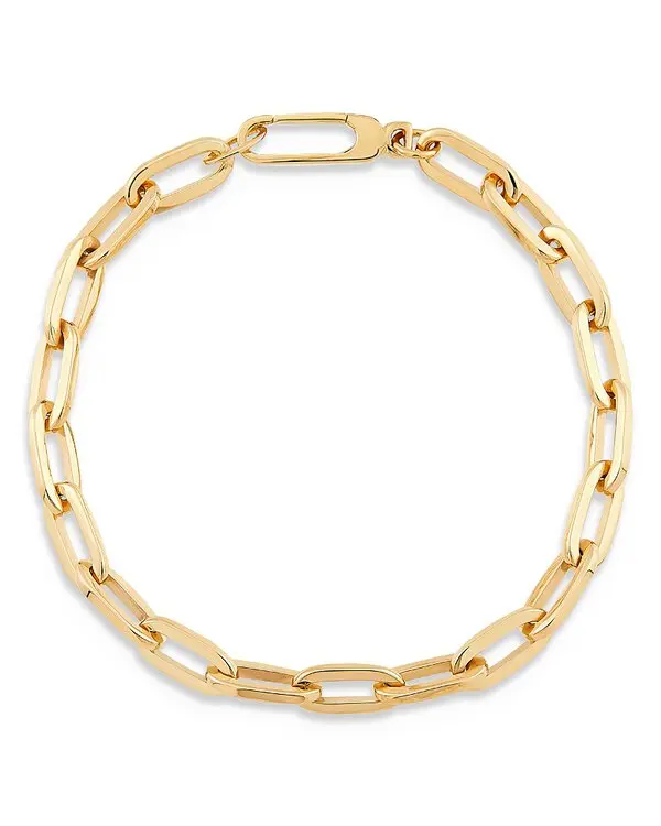 ALBERTO AMATI 14k Yellow Oval Link Bracelet - Gold
