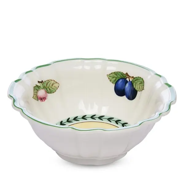 VILLEROY & BOCH French Garden Fluted Rice Bowl - Fleurence
