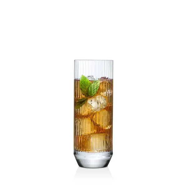 NUDE GLASS Big Top Highball Glasses, Set Of 4 - Clear
