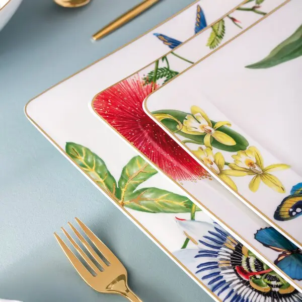VILLEROY & BOCH Amazonia Square Dinner Plate - No Color
