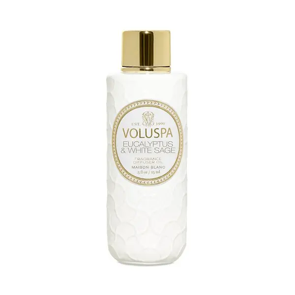Voluspa Eucalyptus And White Sage Ultrasonic Diffuser Oil - No Color