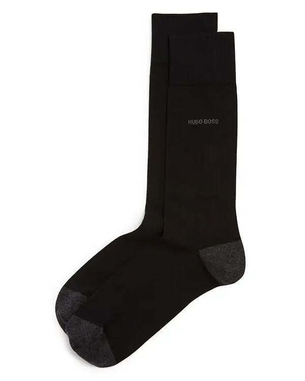 BOSS Matt Dress Socks - Black