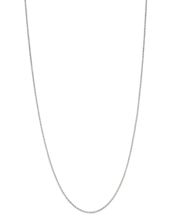 Bloomingdale'S 14k Gold Bird Cage Link Chain Necklace - White