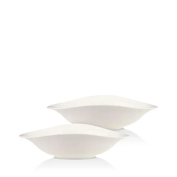 VILLEROY & BOCH Vapiano Pasta Plates, Set Of 2 - White