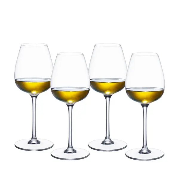 VILLEROY & BOCH Purismo White Wine Fresh & Light Glass, Set Of 4 - Clear