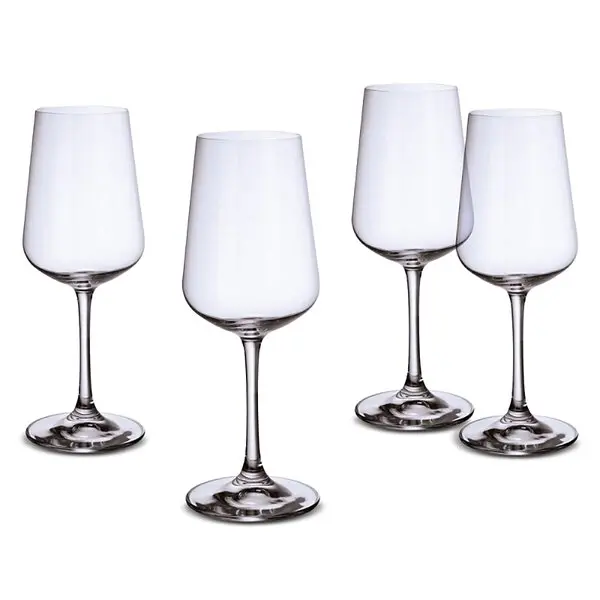 VILLEROY & BOCH Ovid White Wine Glasses, Set Of 4 - No Color