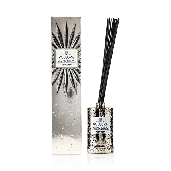 Voluspa Blond Tabac Fragrance Diffuser - White Gold