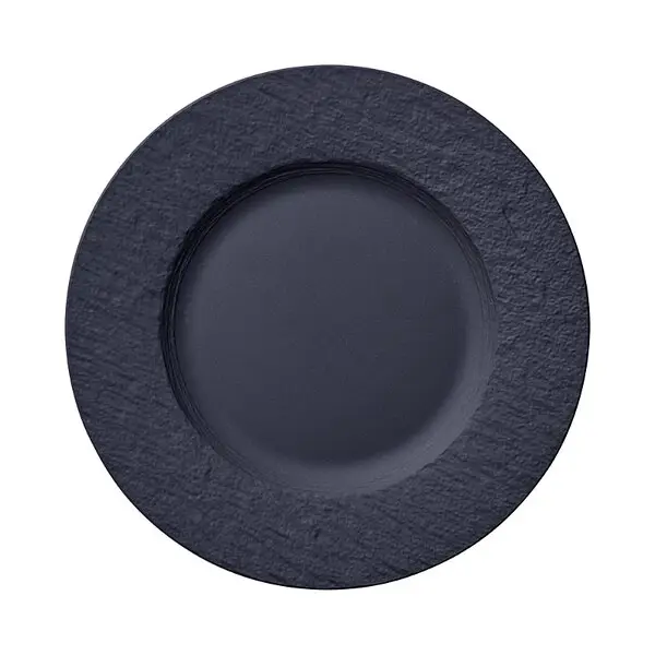 VILLEROY & BOCH Manufacture Rock Dinner Plate - Black