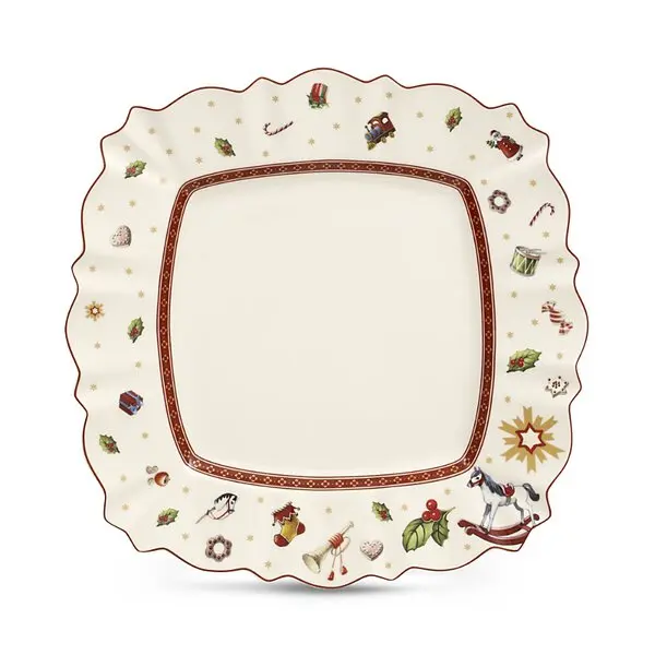 VILLEROY & BOCH Square Dinner Plate - No Color