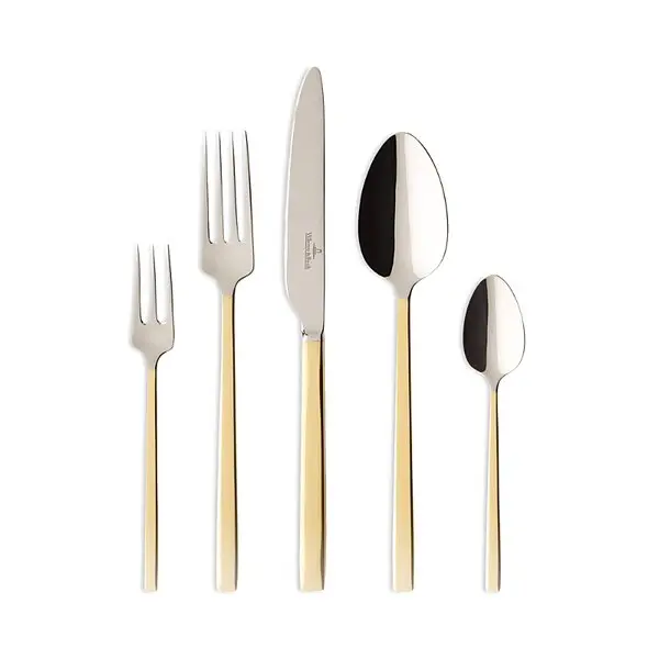 VILLEROY & BOCH La Classica 5-piece Place Setting - Gold