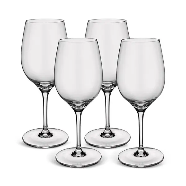 VILLEROY & BOCH Entree White Wine Glasses, Set Of 4 - No Color