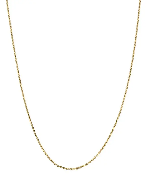 Bloomingdale'S 14k Yellow 1.65mm Diamond Cut Cable Chain Necklace - Gold