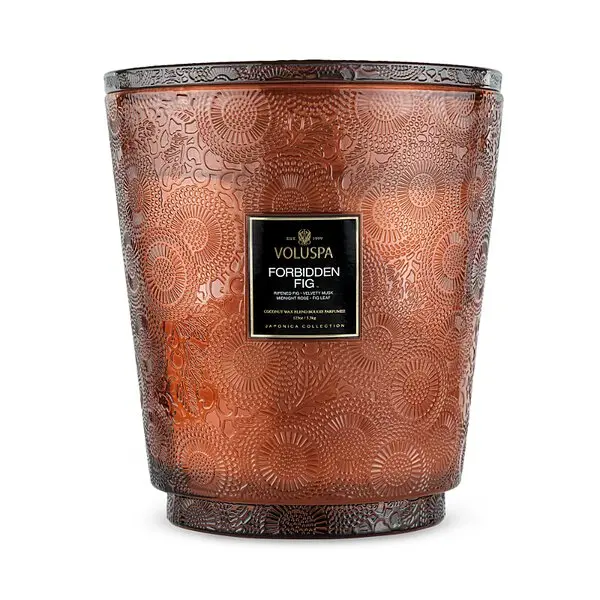 Voluspa Forbidden Fig Five Wick Hearth Candle, 123 Oz - No Color