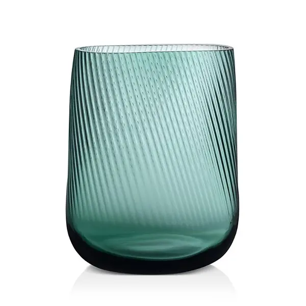 NUDE GLASS Opti Tall Vase - Green