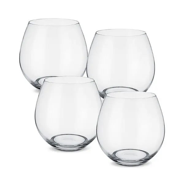 VILLEROY & BOCH Entree Juice/red Wine Stemless Glasses, Set Of 4 - No Color