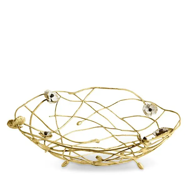 Michael Aram Anemone Centerpiece Bowl - Gold