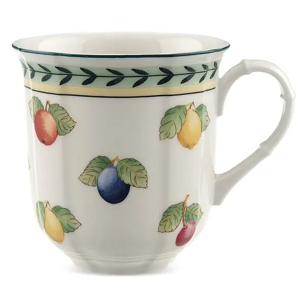 VILLEROY & BOCH French Garden Mugs, Set Of 4 - Fleurence