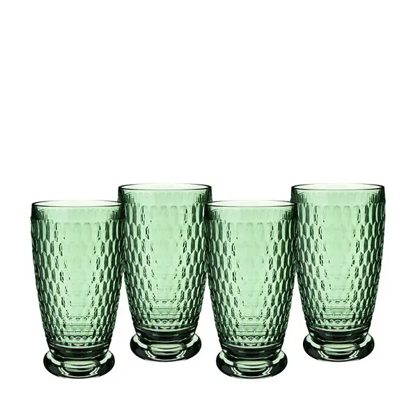 VILLEROY & BOCH Boston Highball Glass, Set Of 4 - Green