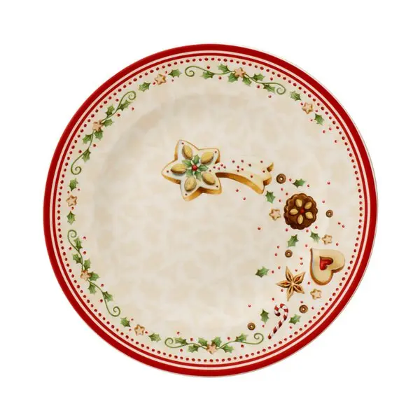 VILLEROY & BOCH Winter Bakery Delight Falling Star Salad Plate - Multi
