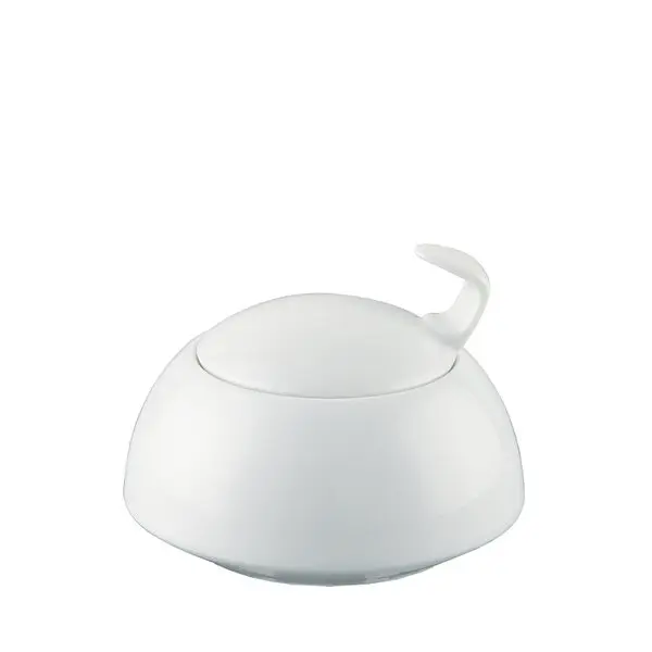 ROSENTHAL Tac 02 Covered Sugar Bowl - White